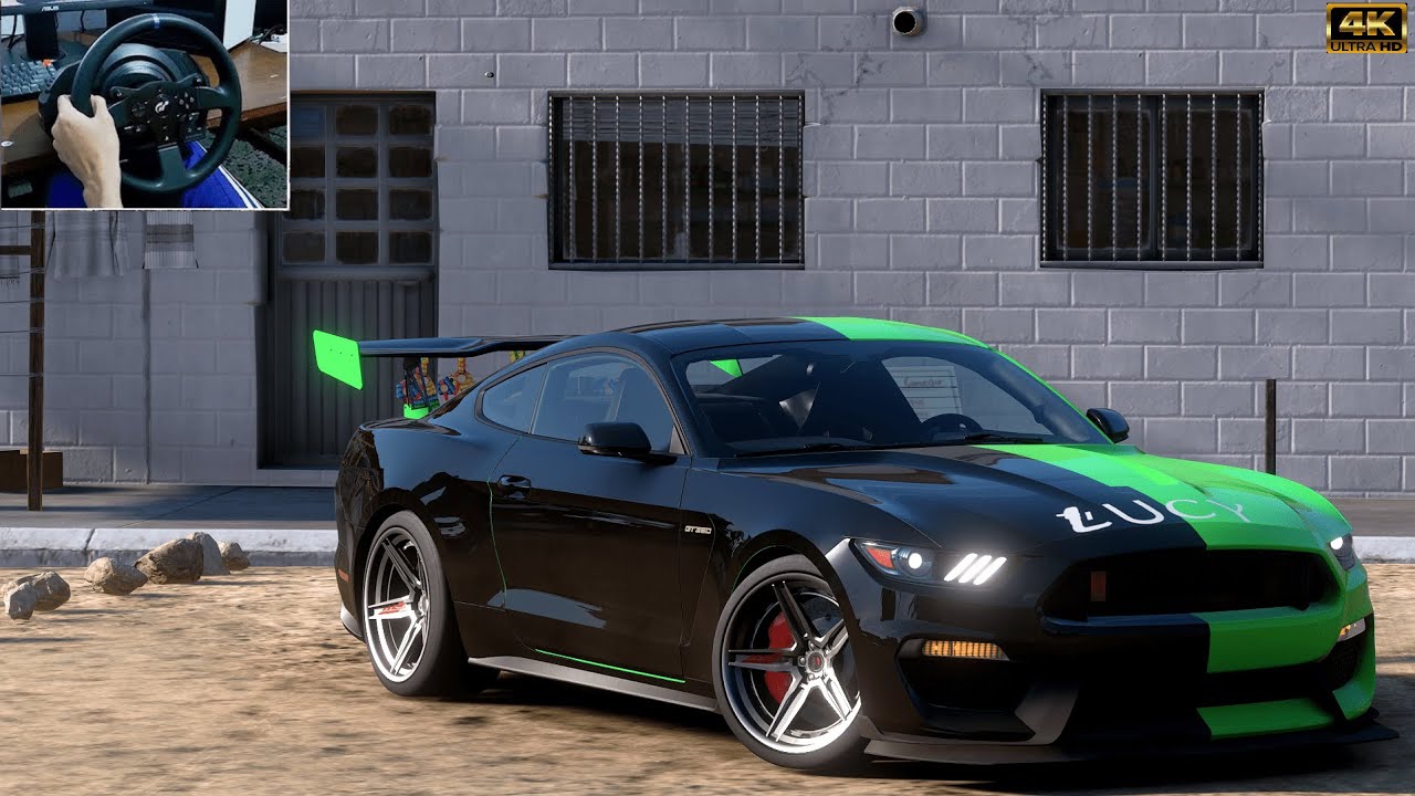 MUSTANG GT x THE UK07 RIDER | FORZA HORIZON 5 | THRUSTMASTER GAMEPLAY ...