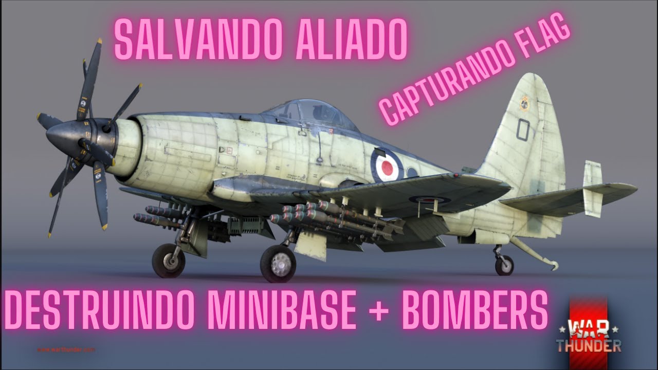 Destruição de minibase e bombers além de salvar aliado e abates aéreos ...
