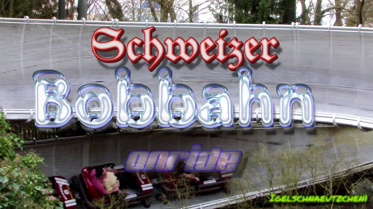 EUROPA-PARK Let´s Ride...Schweizer Bobbahn onride PoV HD - YouTube