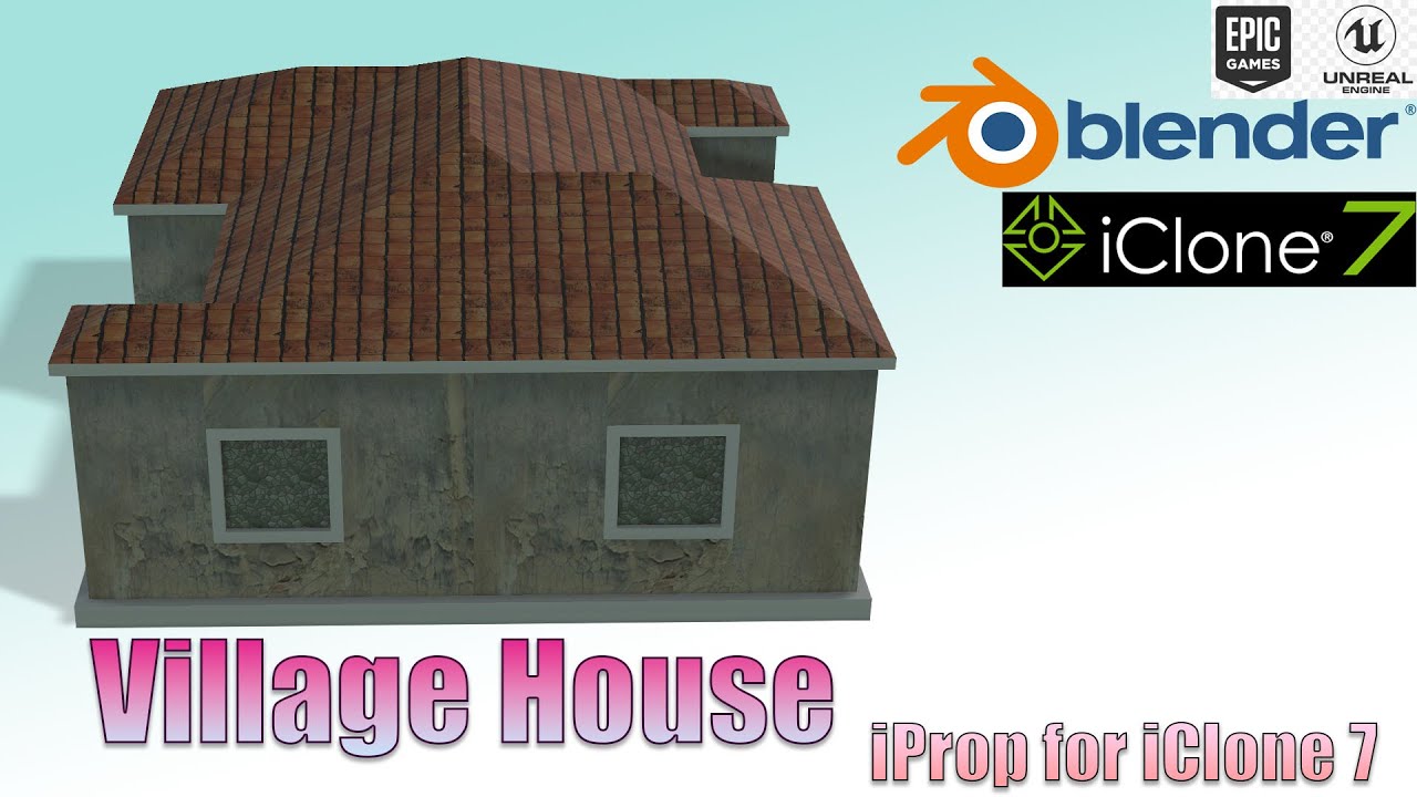 House iProp for iClone 7 and above - YouTube