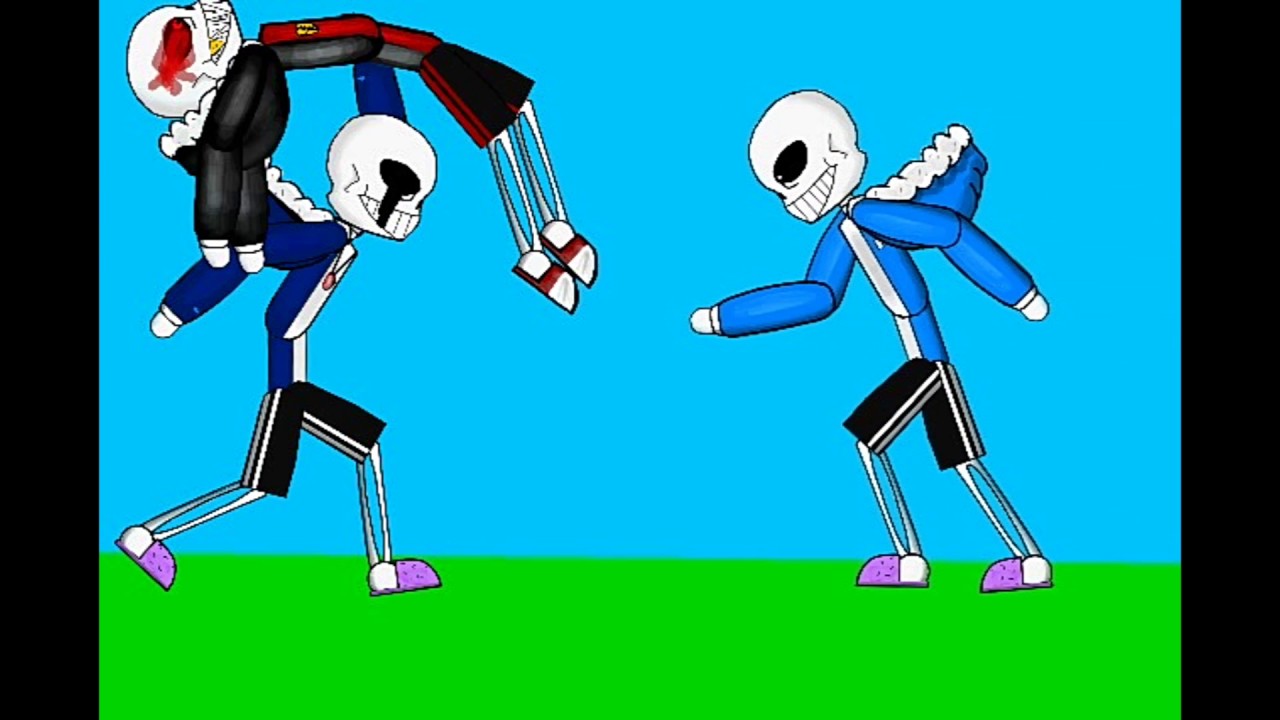 Undertale|Underale and Underfell vs Killertale Sand and Sansfell vs ...