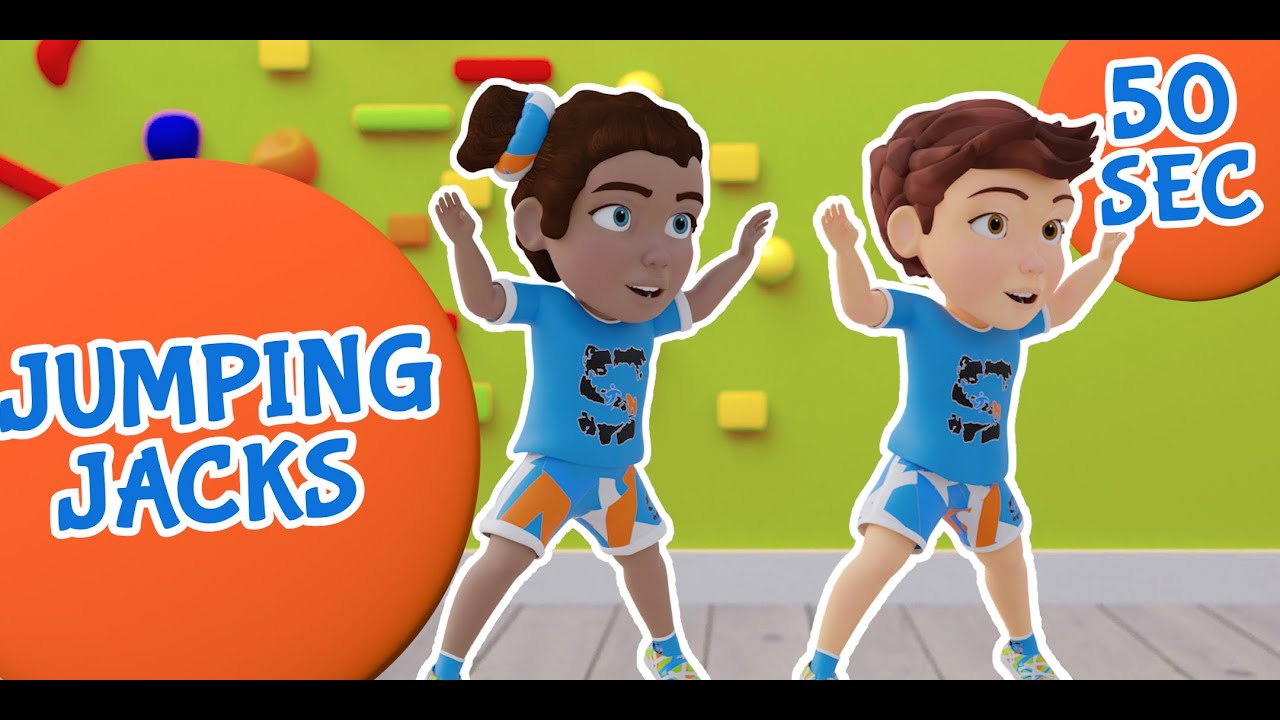 Jumping Jacks - Daily Exercise - Sports Training Network - YouTube