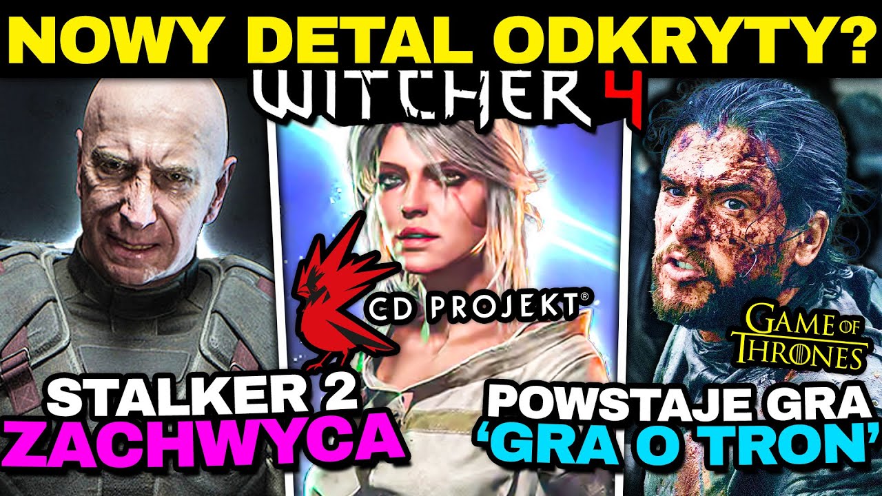 Fani ZNALEŹLI Datę Premiery Wiedźmin 4? — POWSTAJE GRA "GRA O TRON ...
