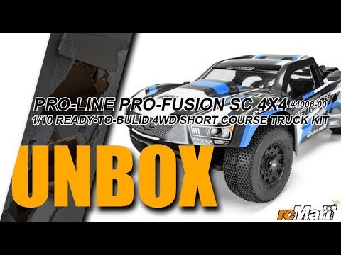Pro-Line PRO-Fusion SC 4x4 1/10 Ready-To-Bulid 4WD Short Course Truck ...