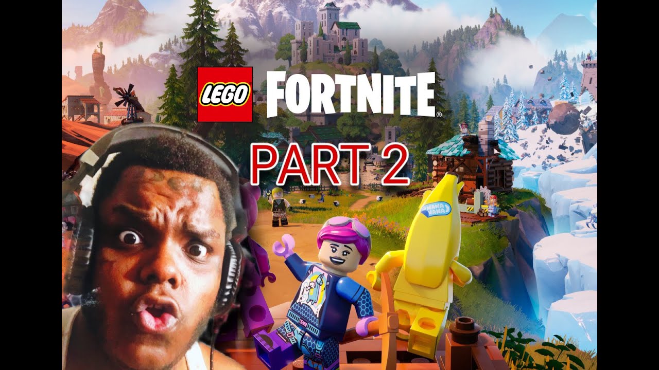 LEGO FORTNITE IS JUST LIKE MINECRAFT!!! (PART 2) - YouTube