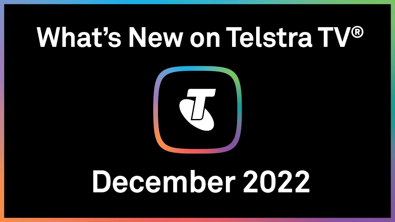 What’s New on Telstra TV® | December 2022 - YouTube