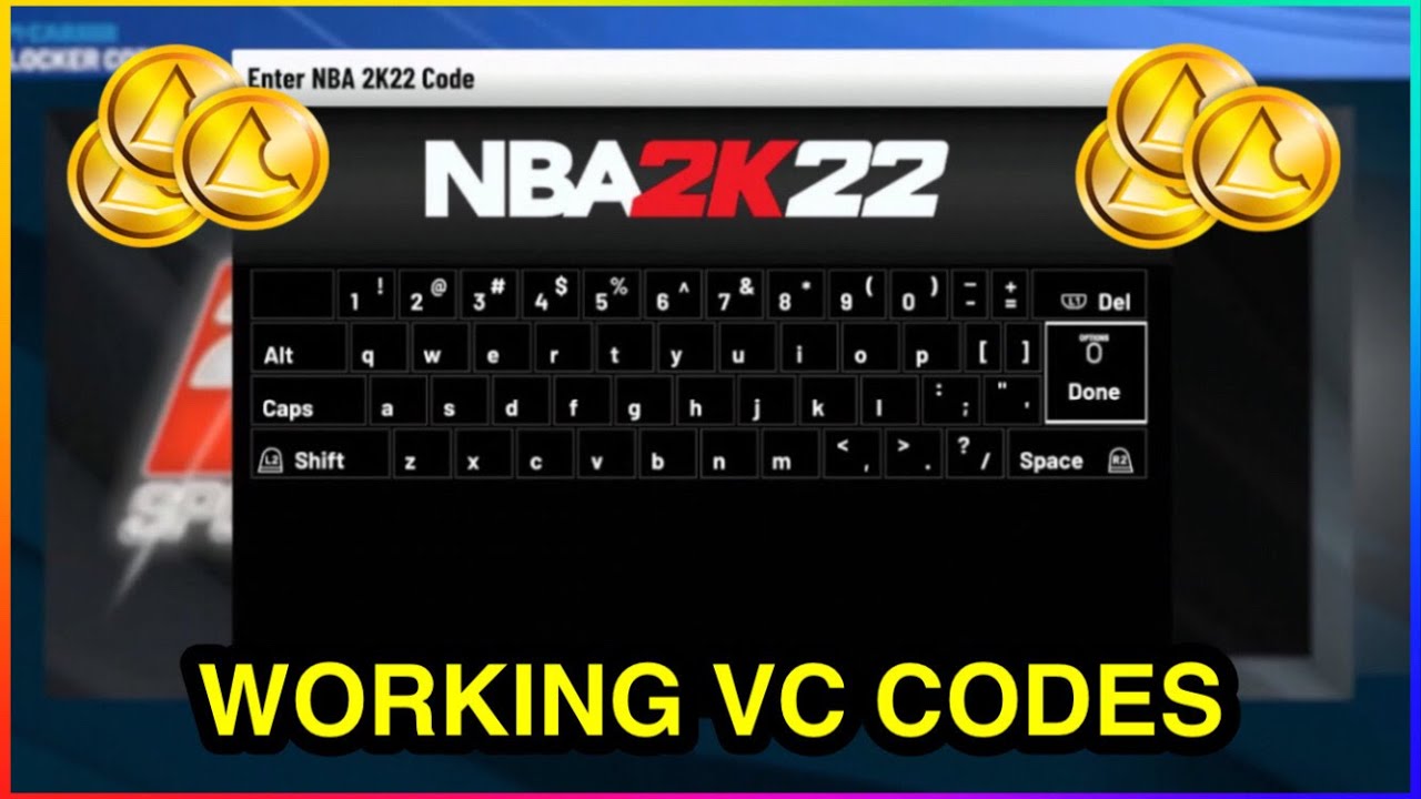 NBA 2K22 MY CAREER WORKING VC LOCKER CODES JULY 2022 | 2K22 LOCKER ...