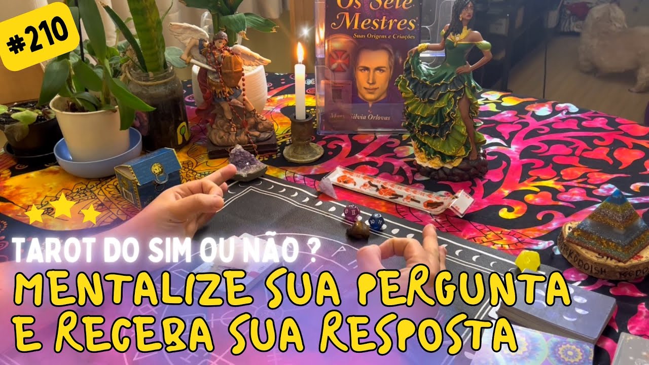 #210 - Tarot do sim ou não: mentalize sua pergunta e receba sua resposta! #tarotonline - YouTube