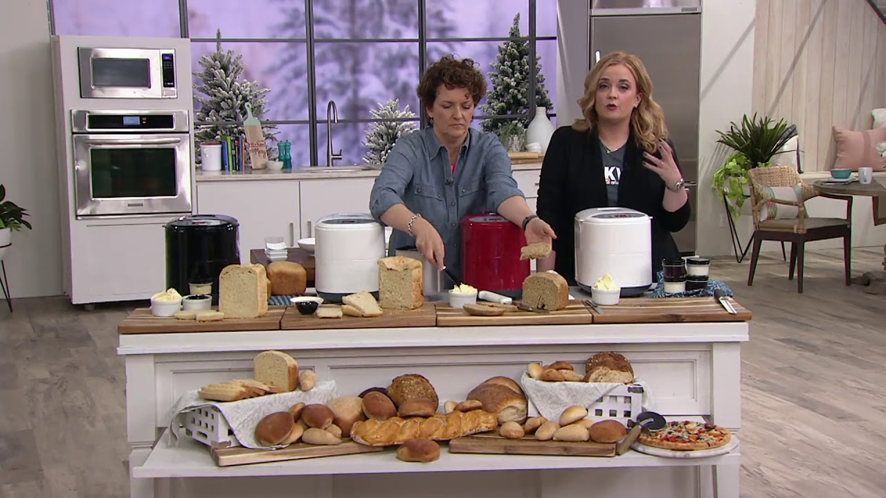Cook's Essentials 1.5lb Rapid Express Breadmaker on QVC - YouTube
