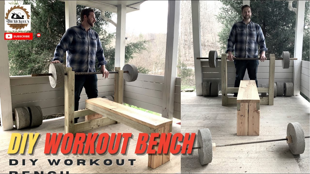 DIY WORKOUT BENCH - SIMPLE || WOODWORKS - YouTube