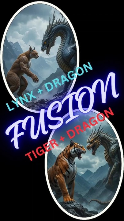 🔥 "Lynx + Dragon vs. Tiger + Dragon – The Ultimate Hybrid Showdown! 🐉⚡"#shorts - YouTube