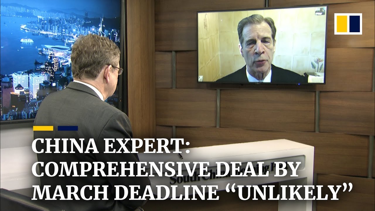 China-US Trade Talks: China expert says a comprehensive deal by March ...
