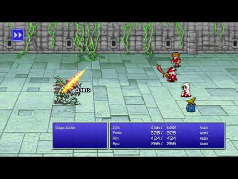 Final Fantasy One - Dragon Zombie - First Try