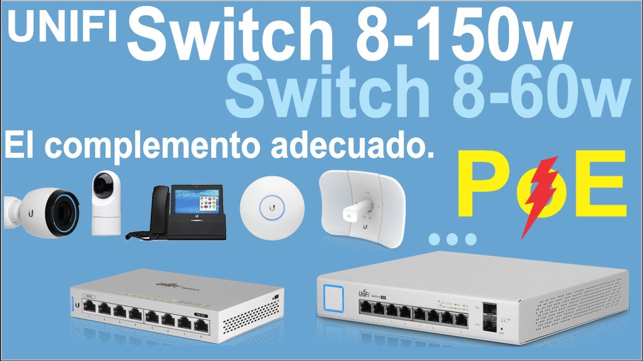 Unifi Switch 60W De 8 Puertos Usos Y Escalabilidad YouTube unifi-switch-60w-de-8-puertos-usos-y-escalabilidad-youtube