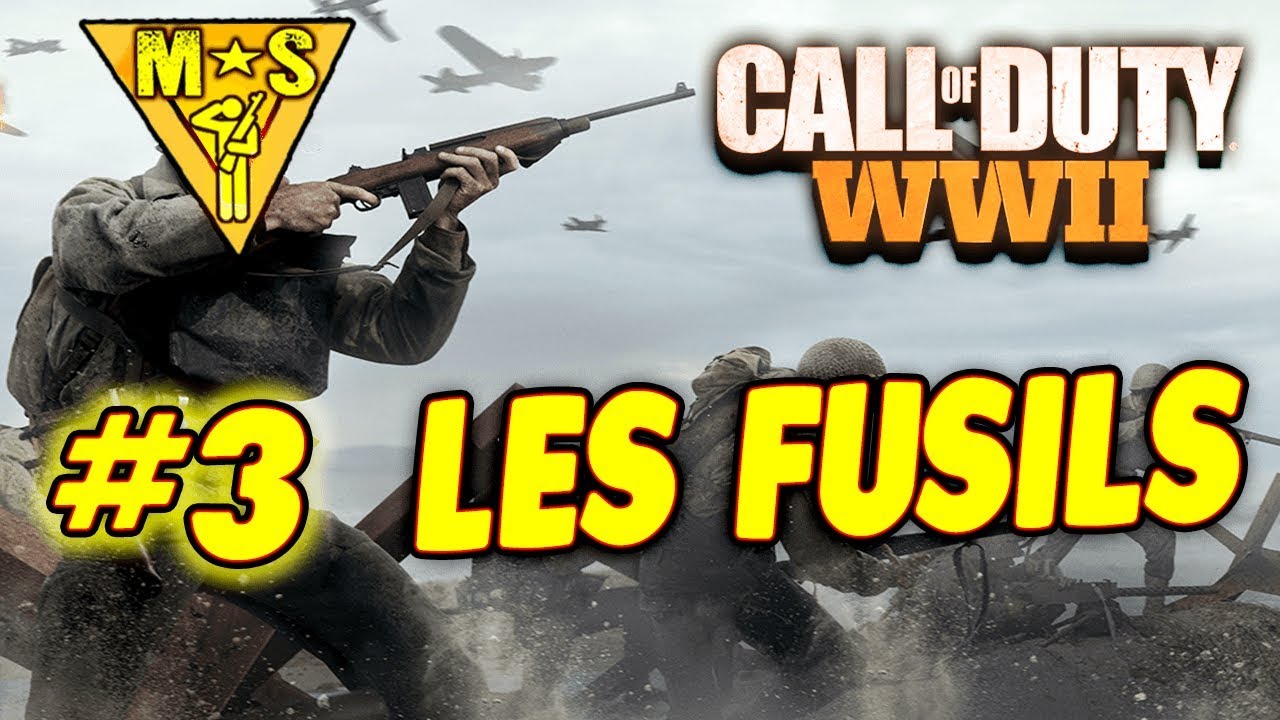 Call of Duty WW2 BETA PC - #3 DÉMONSTRATION DES FUSILS + M1941 JOHNSON ...