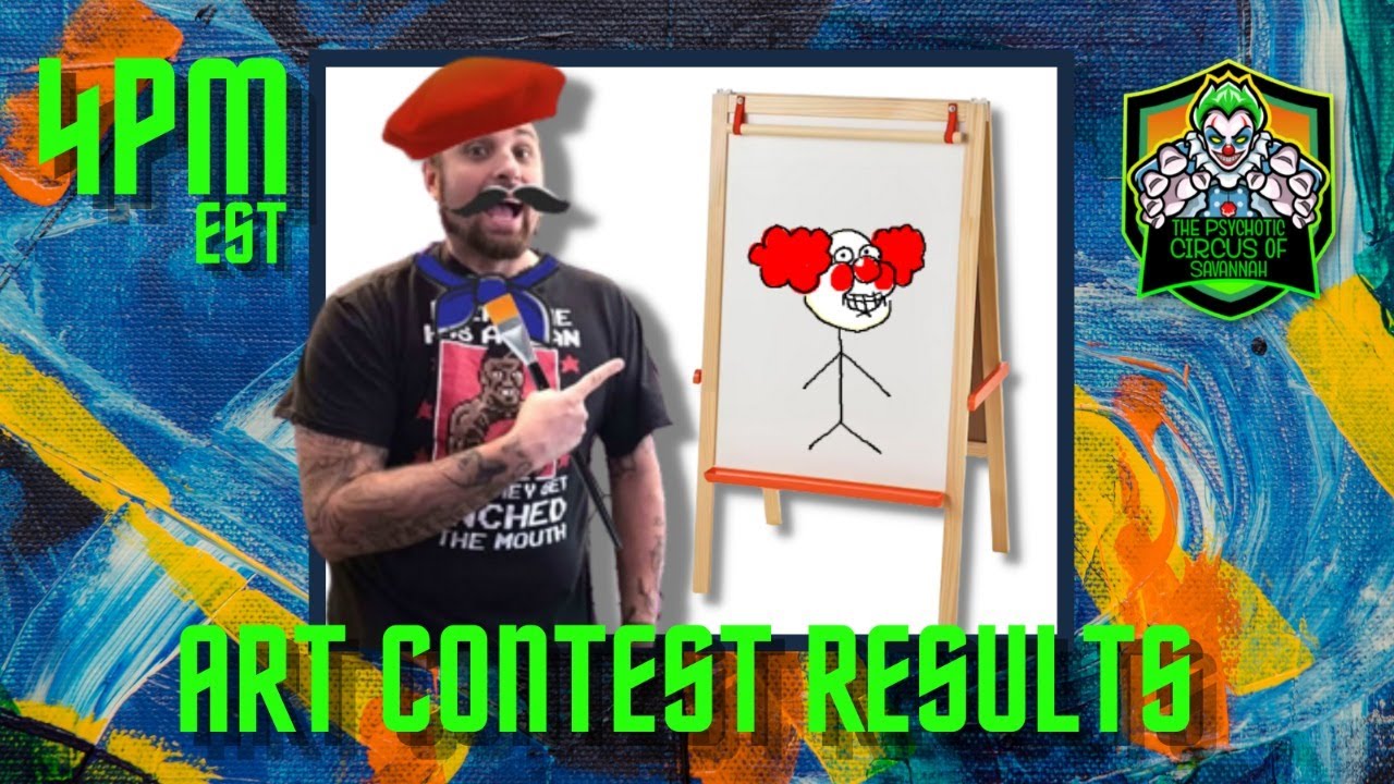 LIVE - Art Contest Winner Announced - YouTube