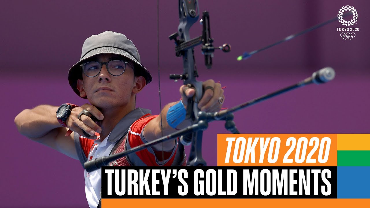 🇹🇷🥇Turkey's gold medal moments at #Tokyo2020 | Anthems - YouTube