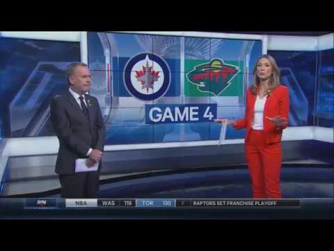 NHL Playoffs Game 4 Highlights Winnipeg Jets vs Minnesota Wild April ...