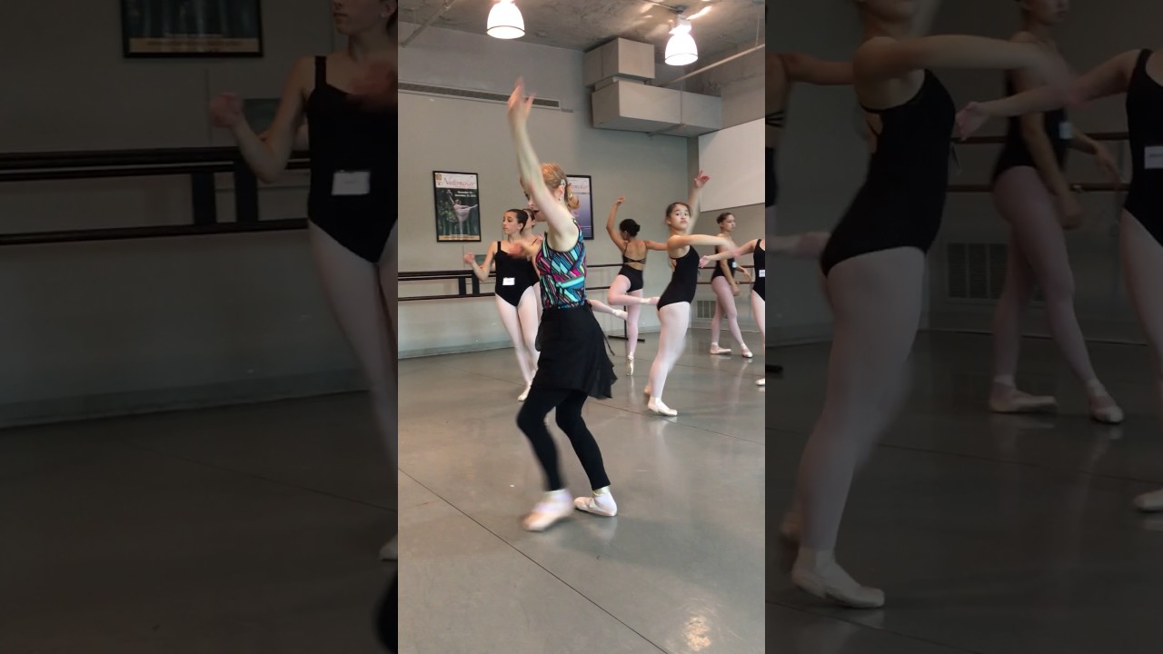 Princeton Ballet School Summer Intensive: Pointe Class with Mary Barton ...