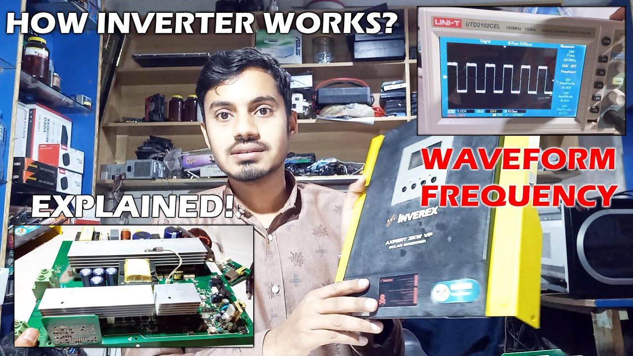 How Solar Inverter Works? | Solar Inverter Complete Operation, Waveform ...