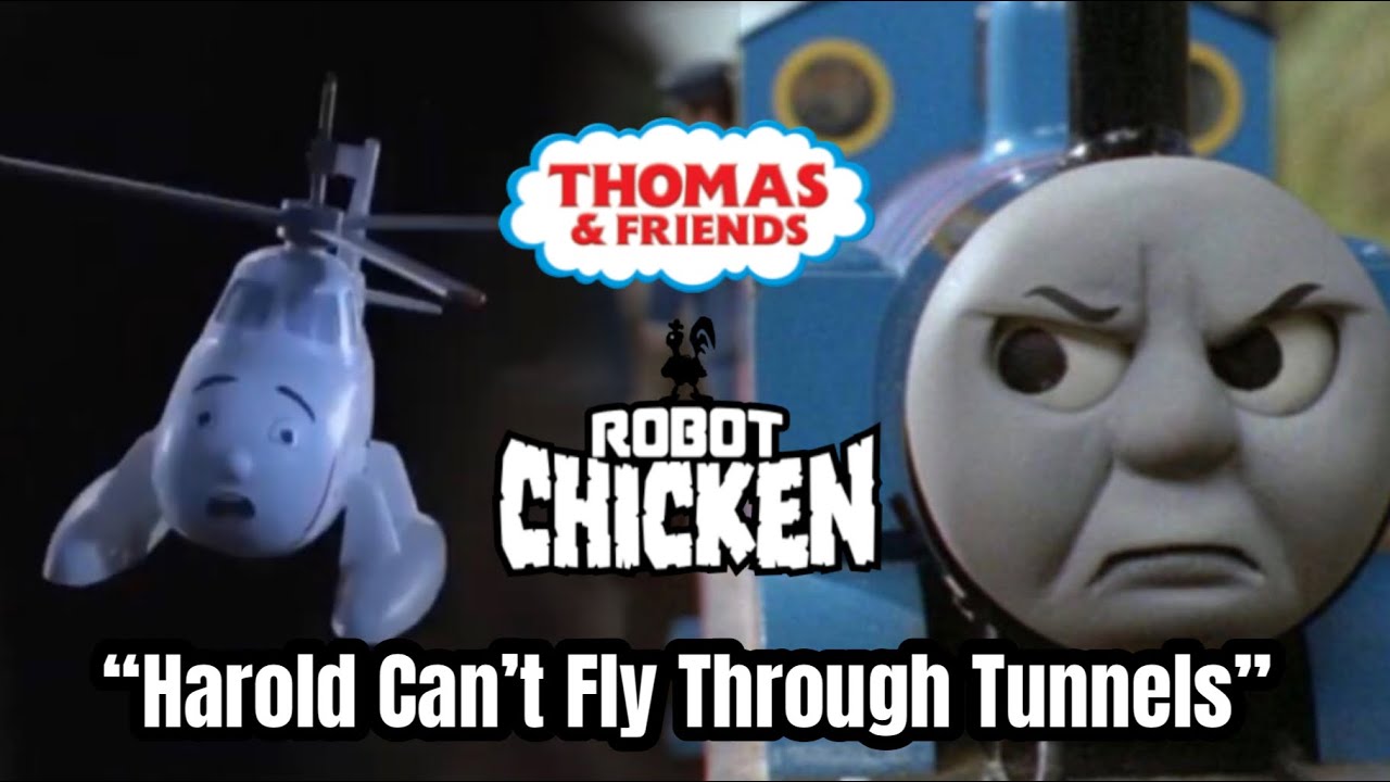 Thomas The Tank Engine slams the Robot Chicken parody - YouTube