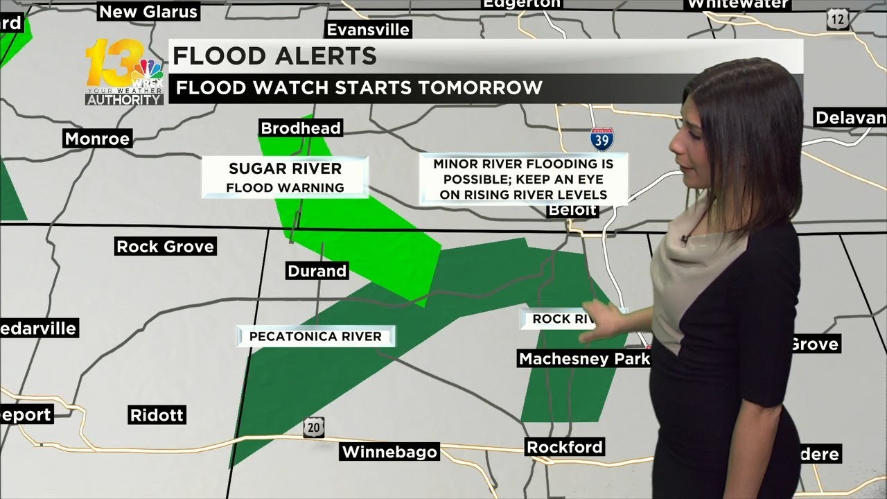 Tuesday stays dry until the overnight hours - YouTube