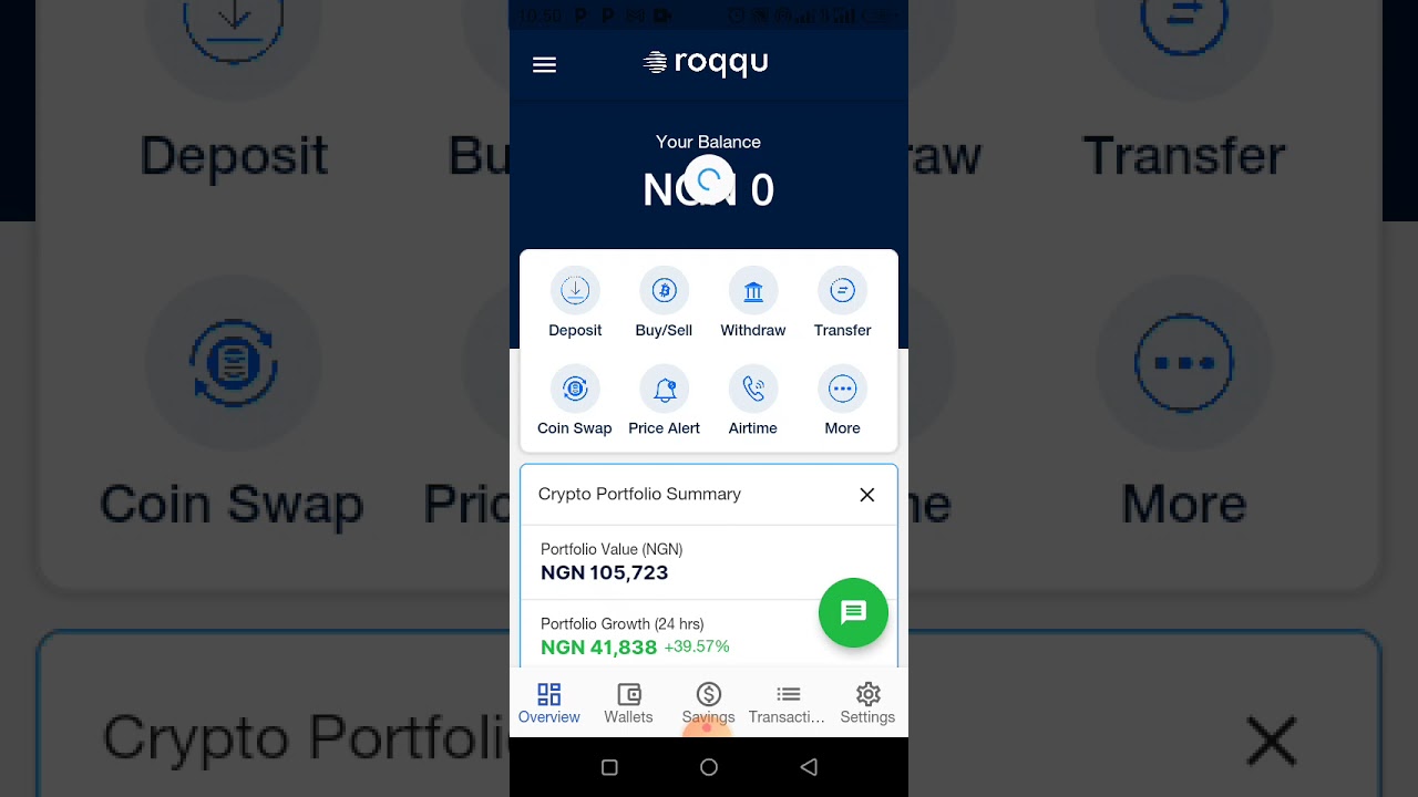 How to Find Roqqu wallet - YouTube