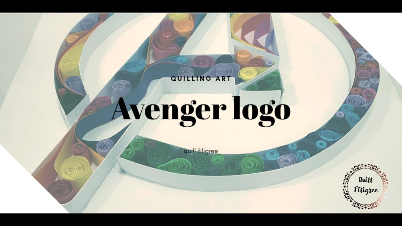 quilling avenger logo - YouTube