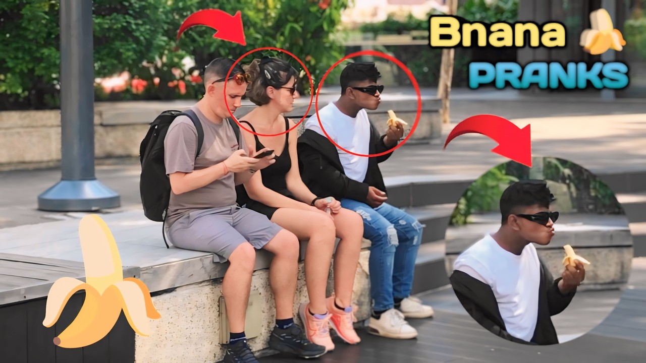 Banana Prank New Video 2024 || Prank Videos Funny || @MeSaonvai - YouTube