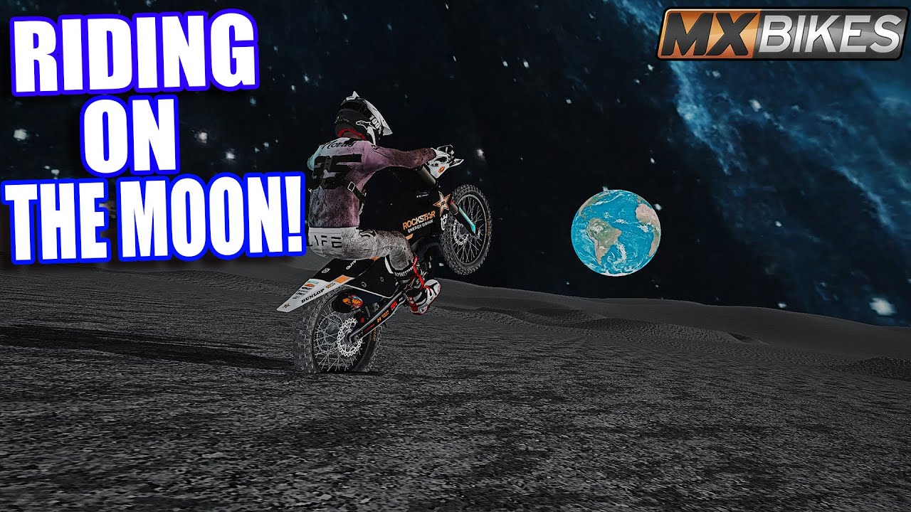 RIDING ON THE MOON IN MXBIKES WAS MIND BLOWING! - YouTube