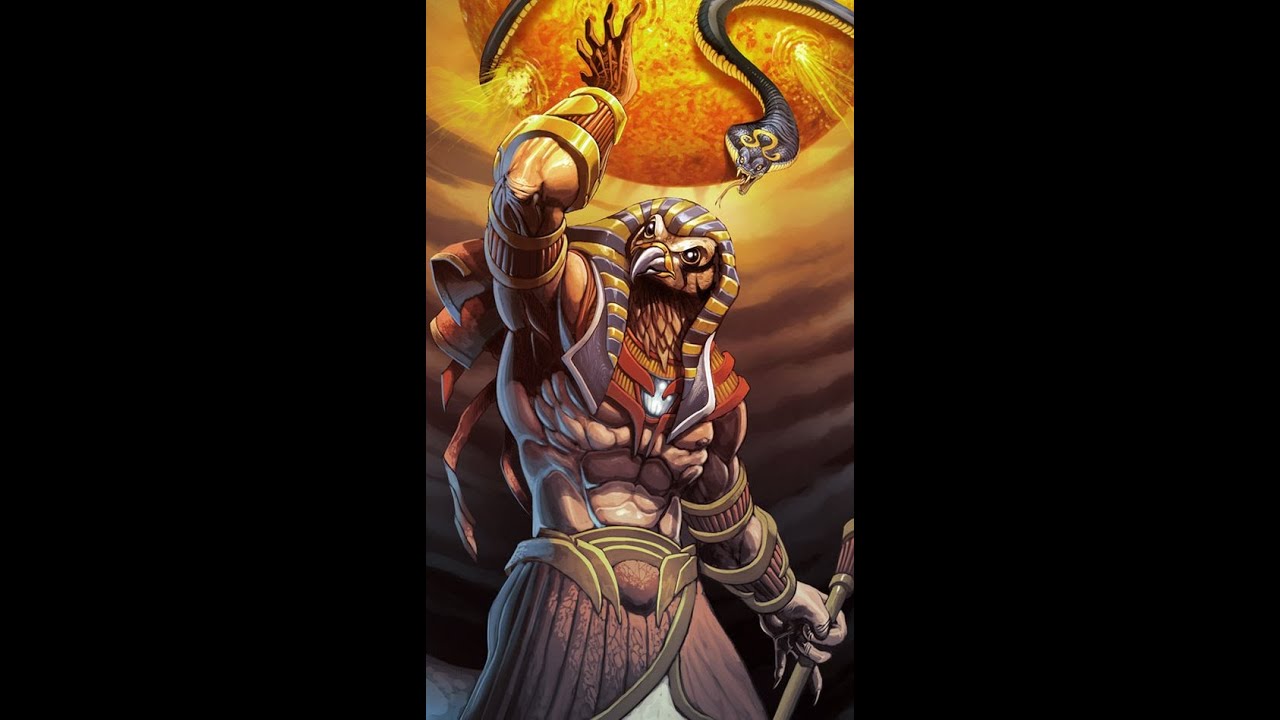Rê/Râ le dieu solaire (Mythologie Égyptienne) - YouTube