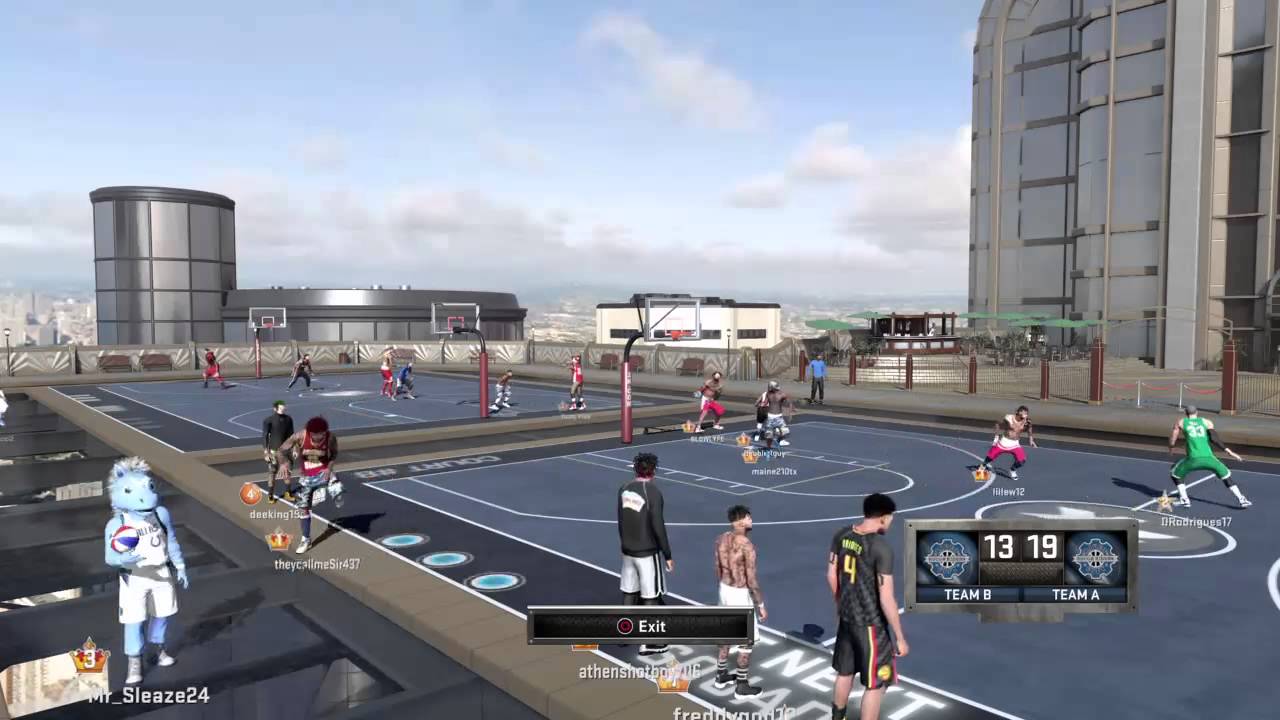 NBA 2k16 park - YouTube