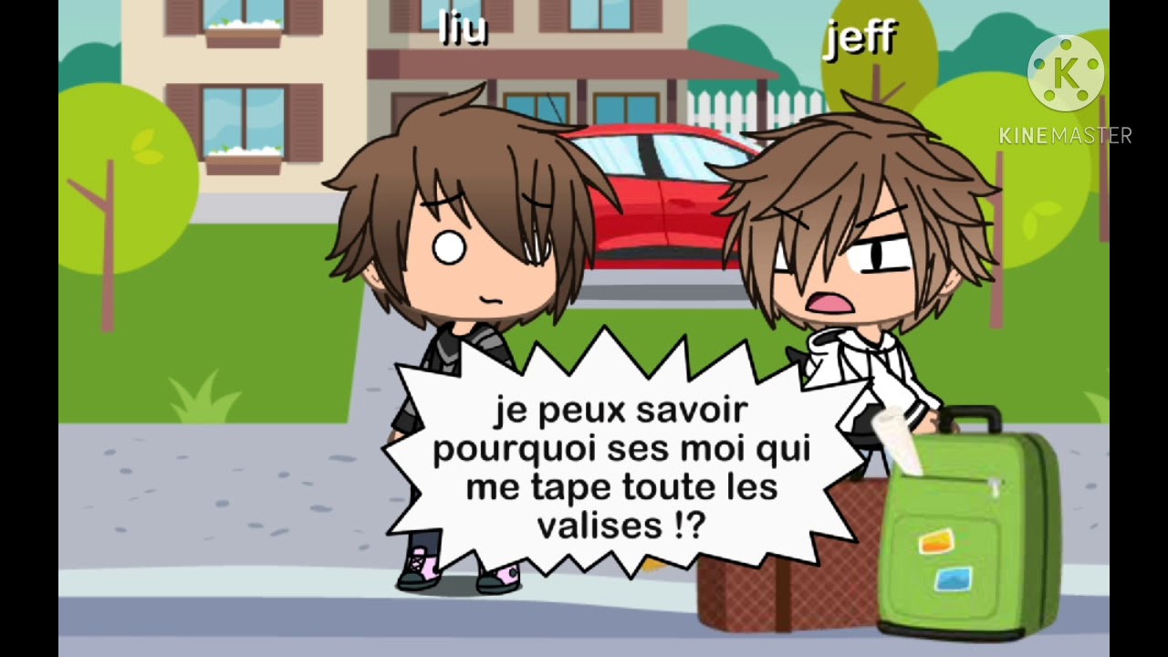//jeff the killer//gacha life // Fr - YouTube