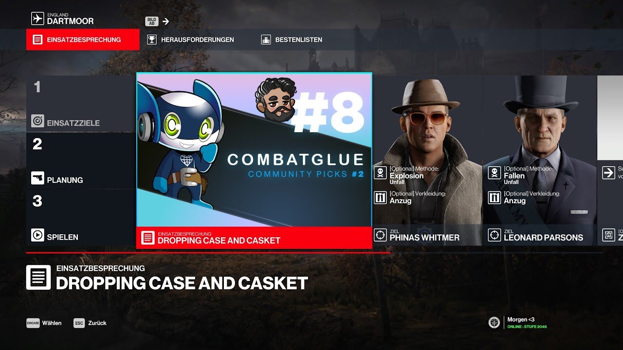 HITMAN WoA - Dropping Case and Casket - 1:36 - Featured Contract ...