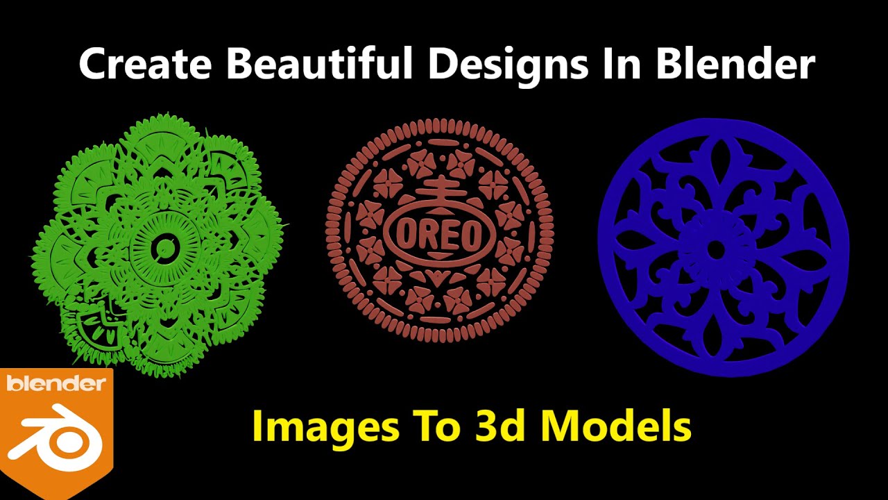 Blender Tutorial | Create Beautiful Designs In Blender - YouTube