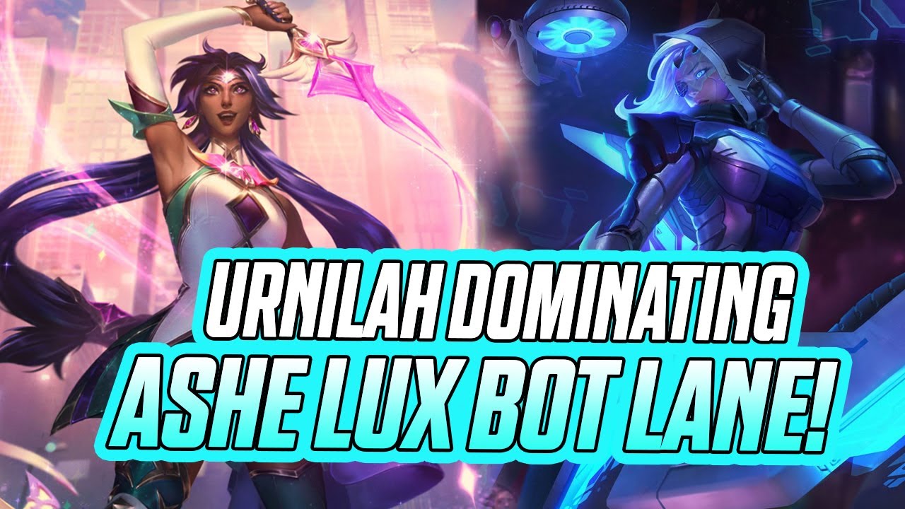 UrNilah Dominating Ashe Lux Bot Lane! (Rank 1 Nilah Euw) - YouTube