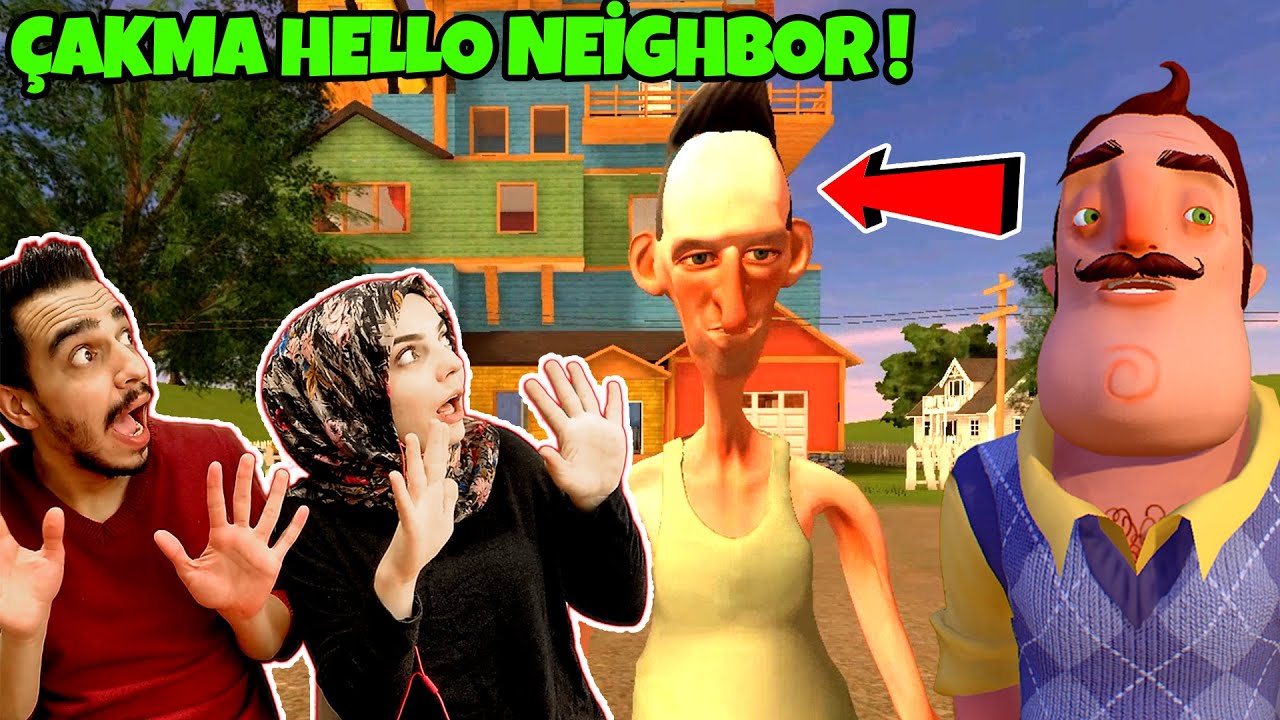 KIZGIN KOMŞU (ÇAKMA HELLO NEİGHBOR) | ANGRY NEIGHBOR OYNUYORUZ - YouTube