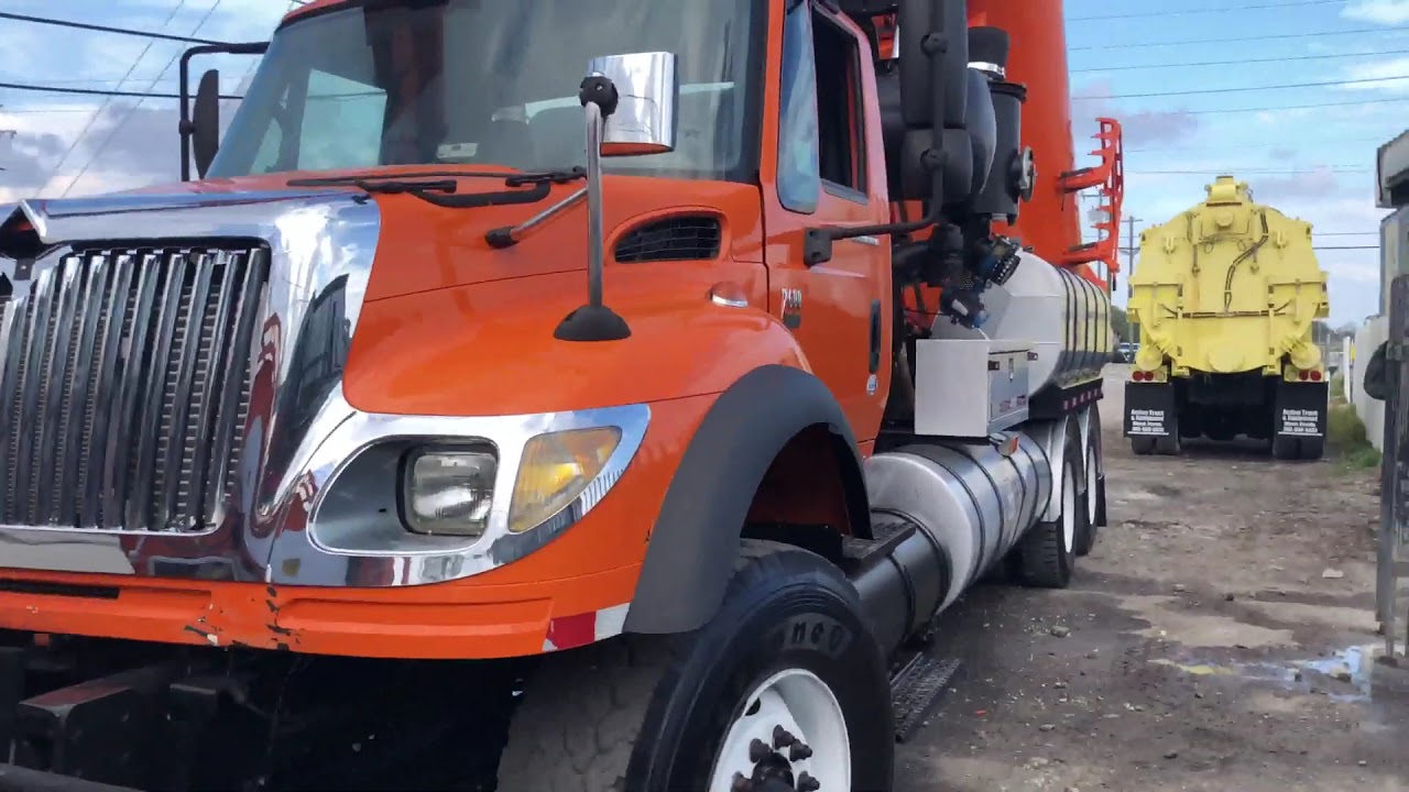 2005 International Vactor 2115 VACUUM/JETTER COMBO - YouTube