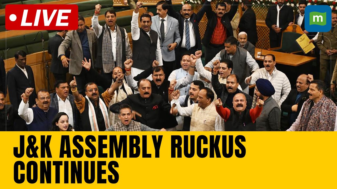 J&K Assembly Live Today | Article 370 J&K News | J&K Assembly Session ...