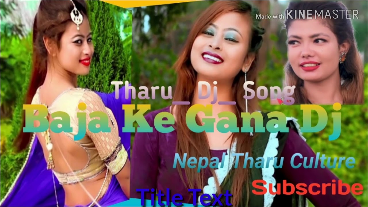 Baja ke gana dj tharu dj song - YouTube