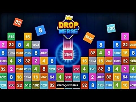 Drop Merge - Merge Numbers! - YouTube