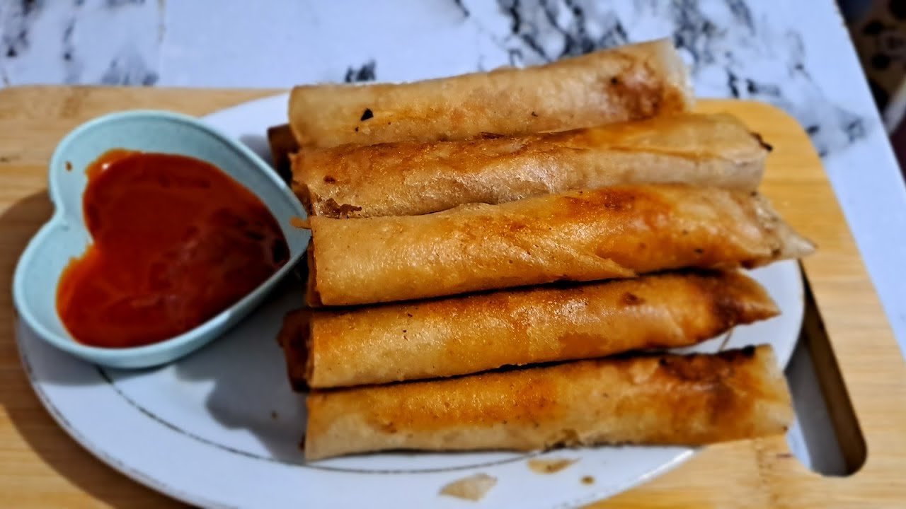 Lumpiang shanghai pinoy ulam recipe - YouTube