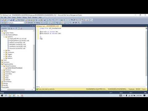 How to write Stored Procedure in SQL Server for beginners - YouTube