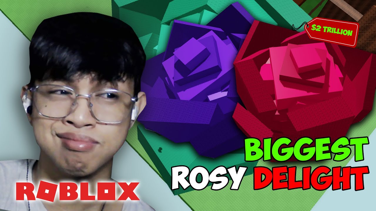 I Made the BIGGEST ROSY DELIGHT | Grow A Garden - YouTube