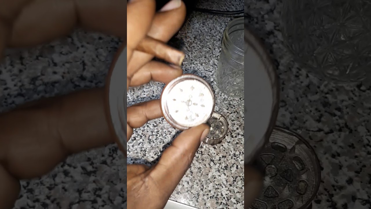 How to MAKE GRINDER HASH EASY - YouTube