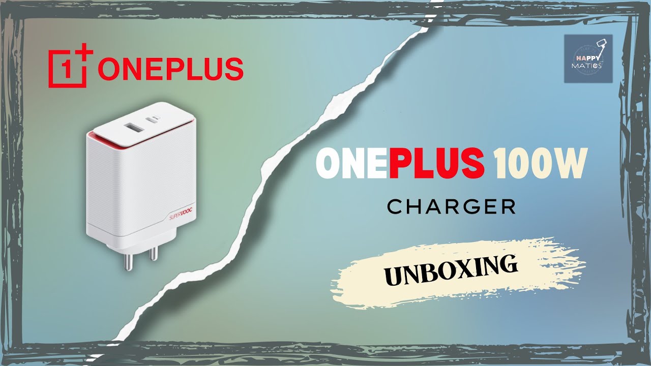 OnePlus SUPERVOOC 100W Charger | UNBOXING | dual port adapter - YouTube