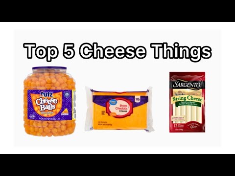 Top 5 Cheese Things - YouTube