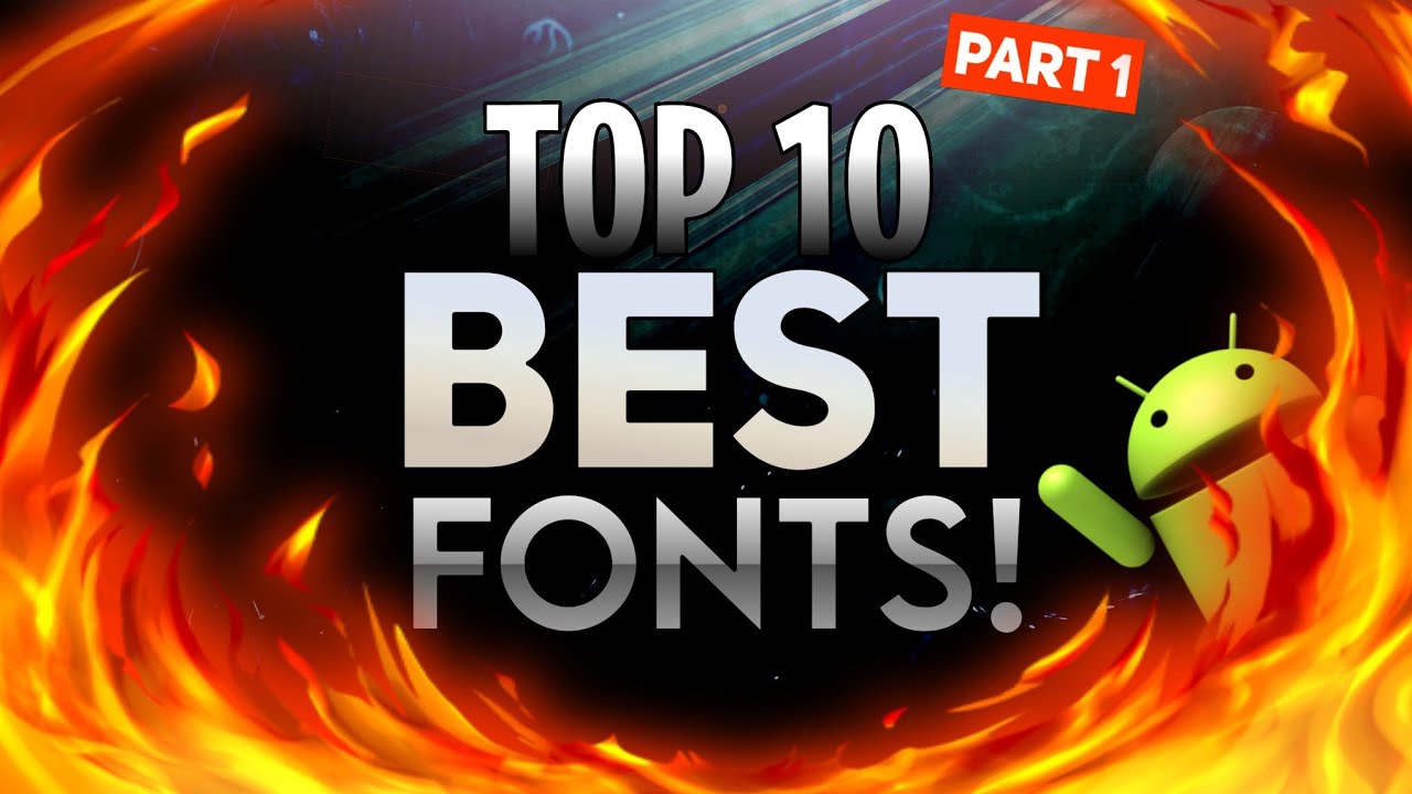 TOP 10 BEST FONTS!! FREE MEDIAFIRE DOWNLOAD 👌 - YouTube