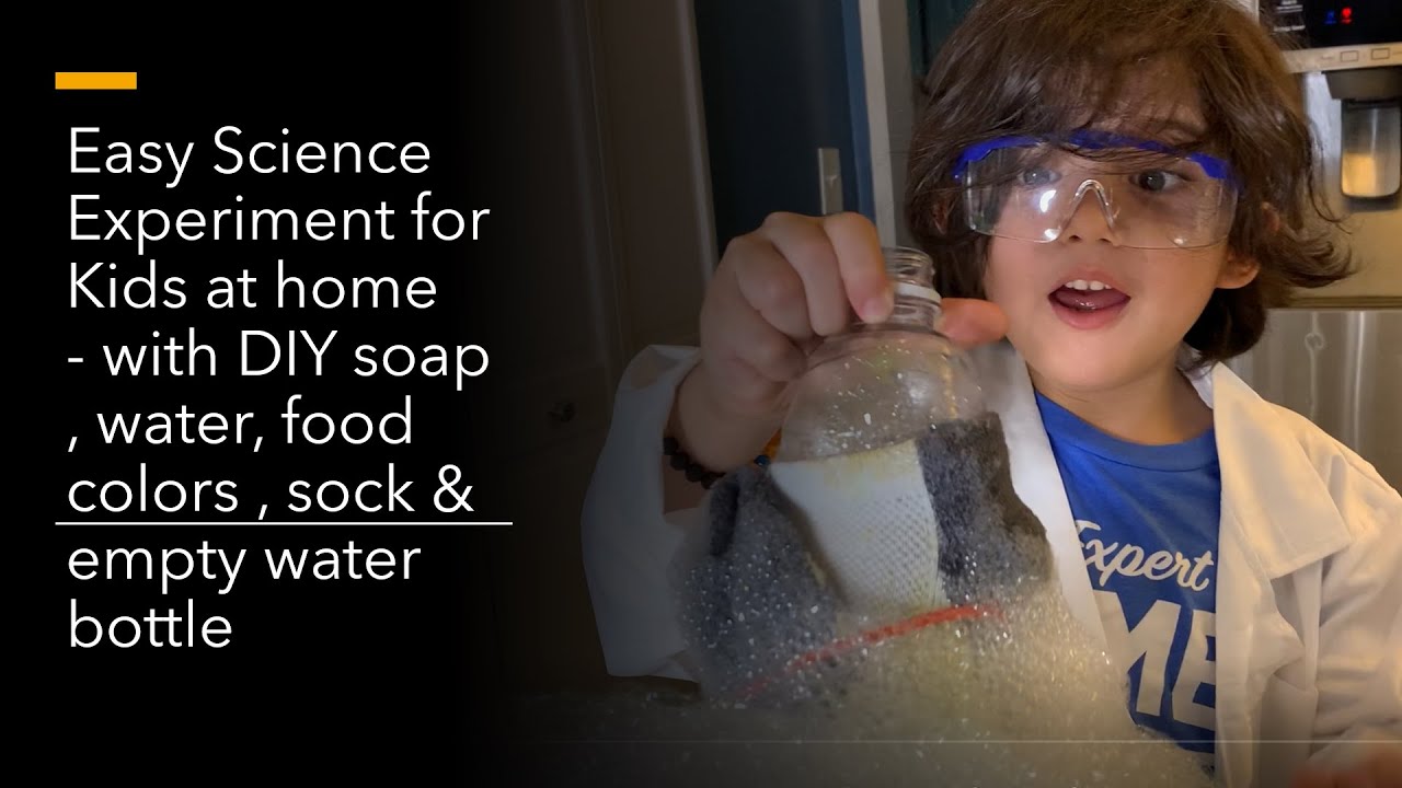 Easy DIY Science Experiment you can do with kids at home 01 - Making ...