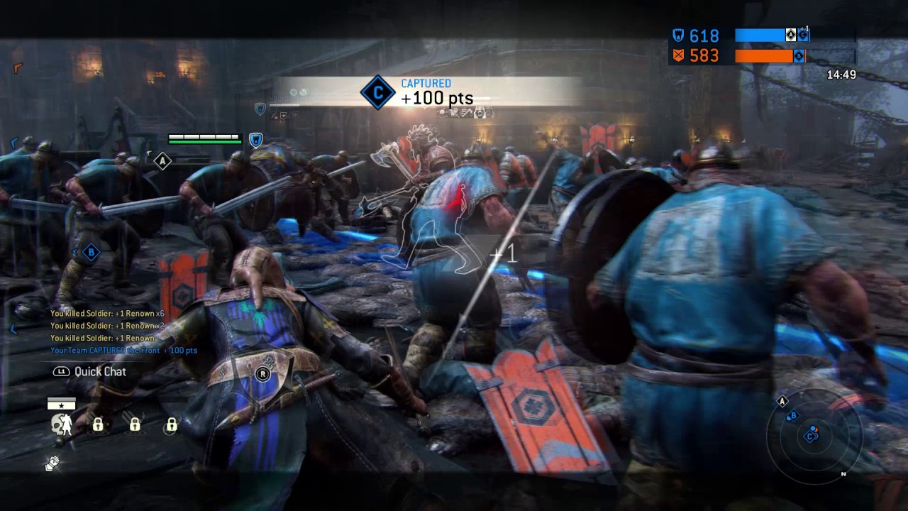 EASIEST WAY TO WIN ON DOMINION For Honor Gameplay - YouTube